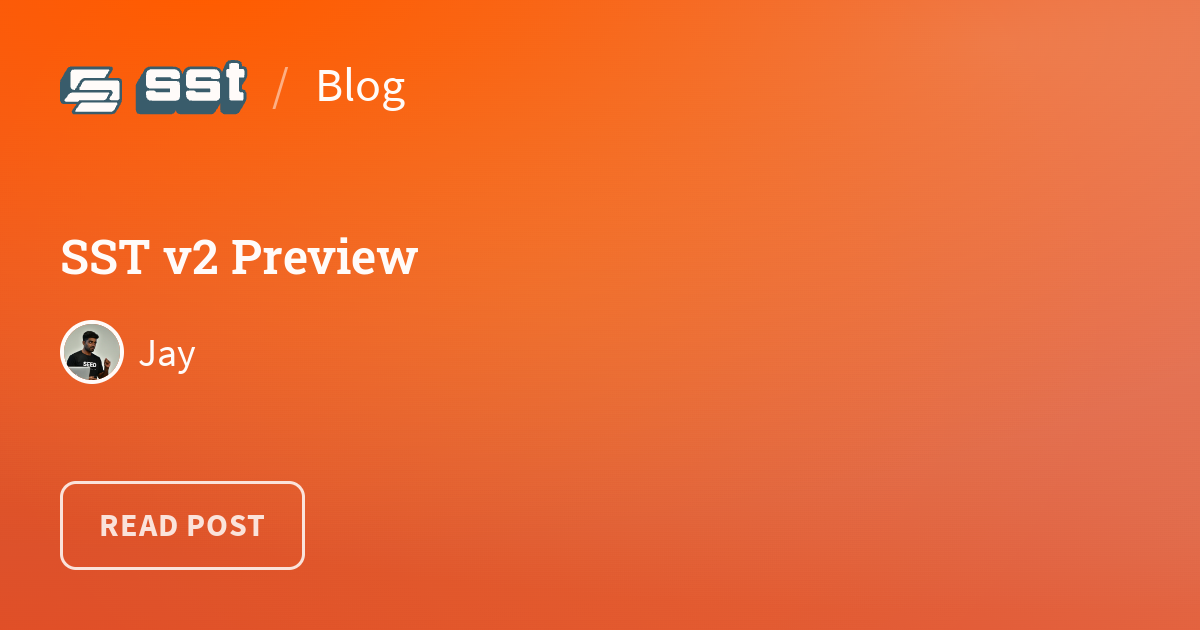 SST v2 Preview
