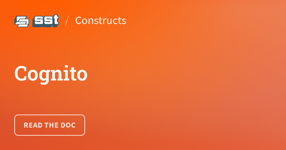 Cognito | SST v2