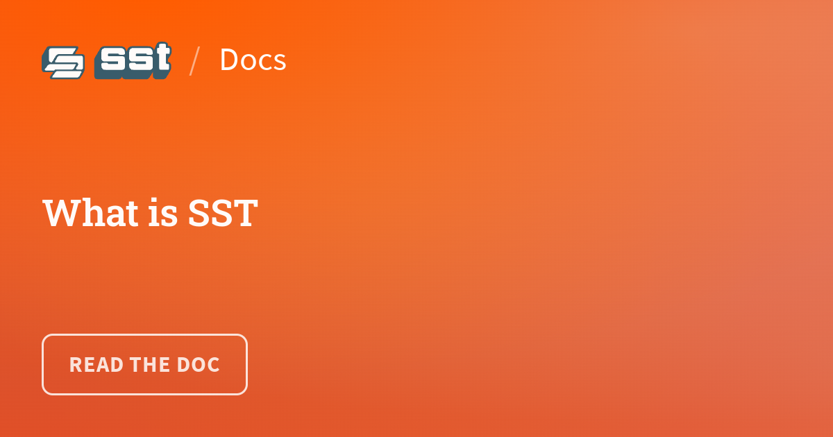 What is SST | SST v2