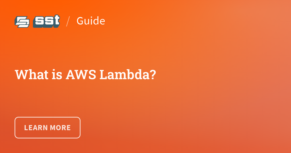 What is AWS Lambda?