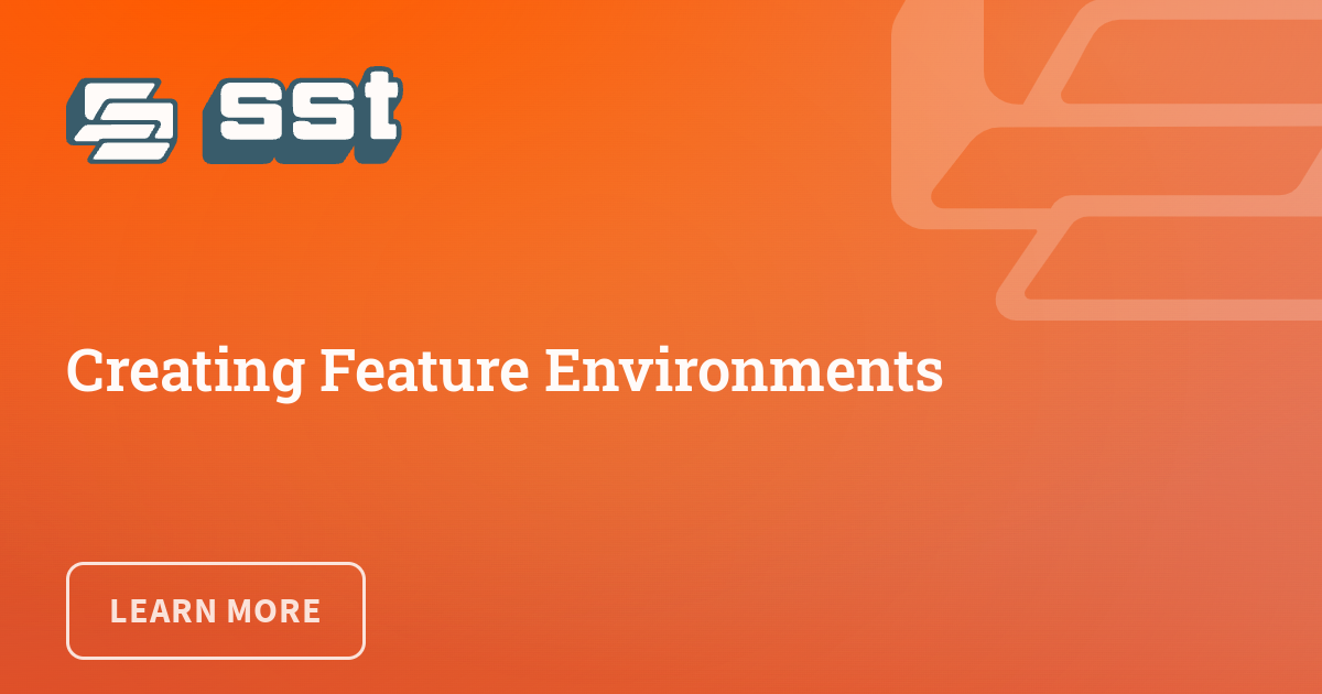 Creating Feature Environments