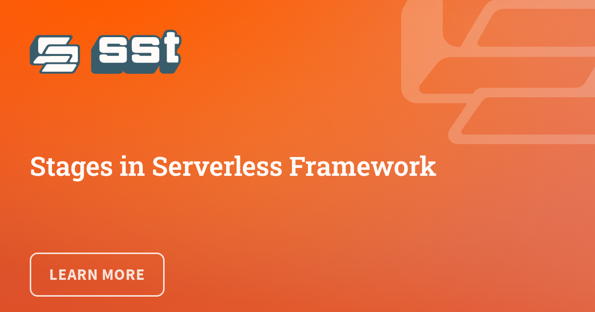 Stages In Serverless Framework